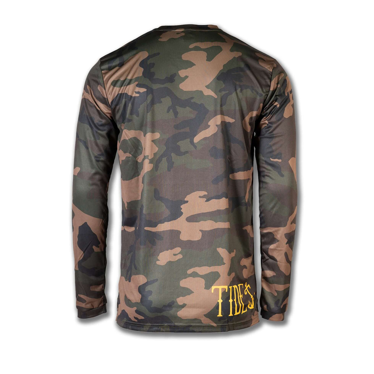 Camo Angler Jersey - Eco-Friendly Fishing Shirt – Tide Apparel
